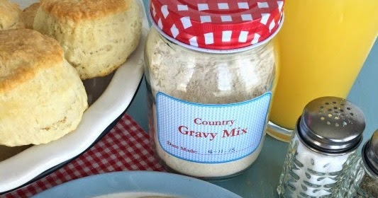 Homemade COUNTRY GRAVY MIX: The frugal farm girl's DIY ready-made mix ...
