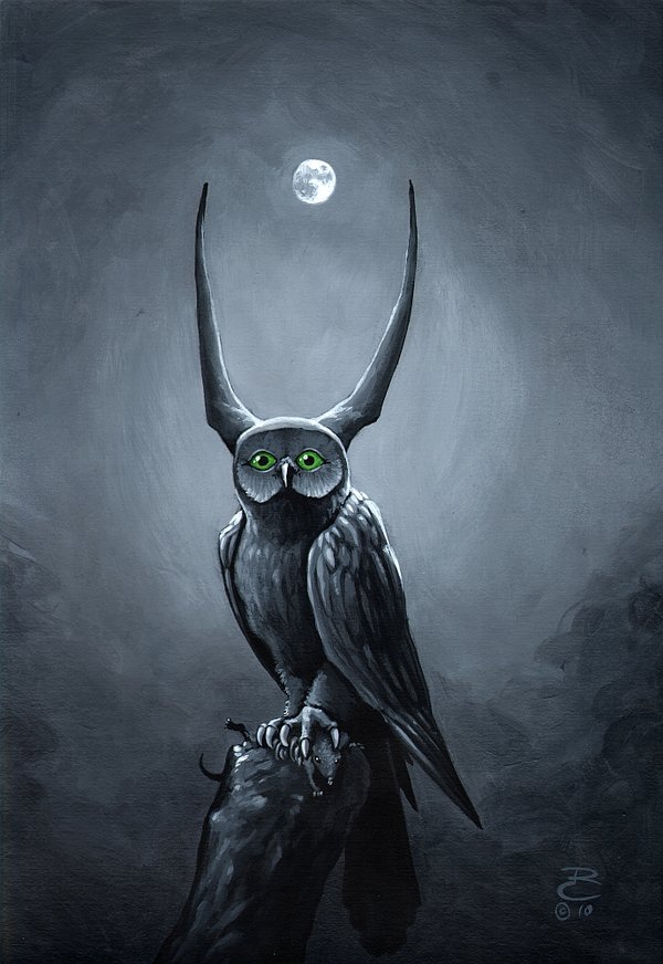 El Primer Paso al Miedo...: El Búho Maldito Parte II...