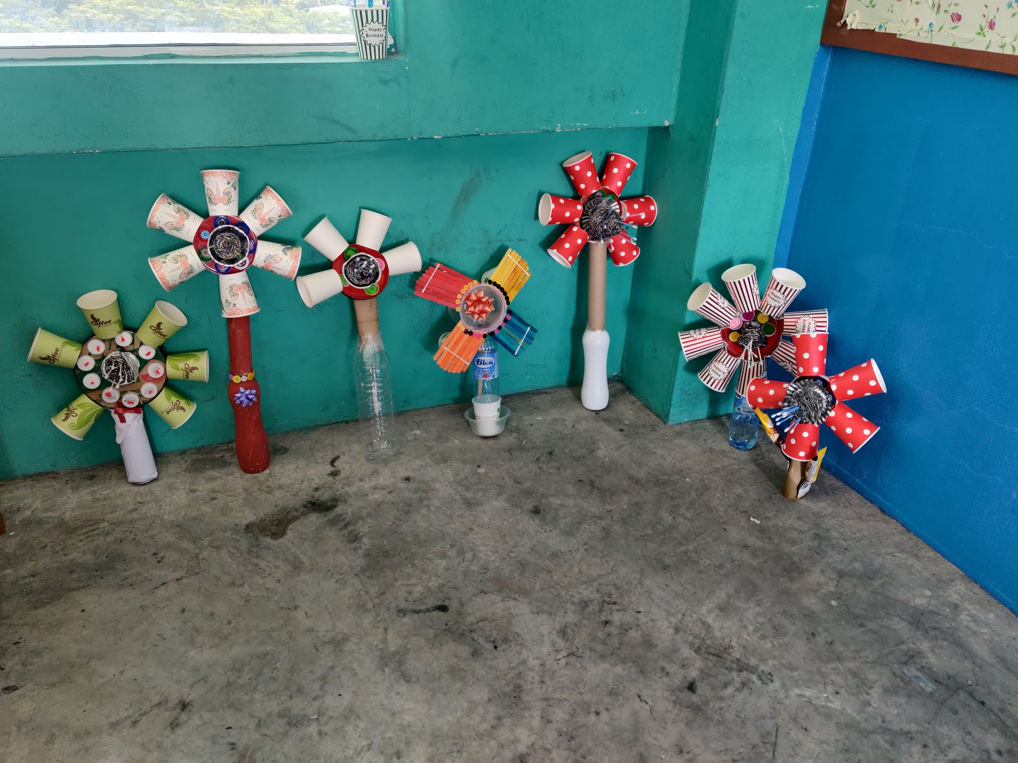 PSV Tahun 4: Bunga Gergasi (Arca Asemblaj) - Cikgu Aime