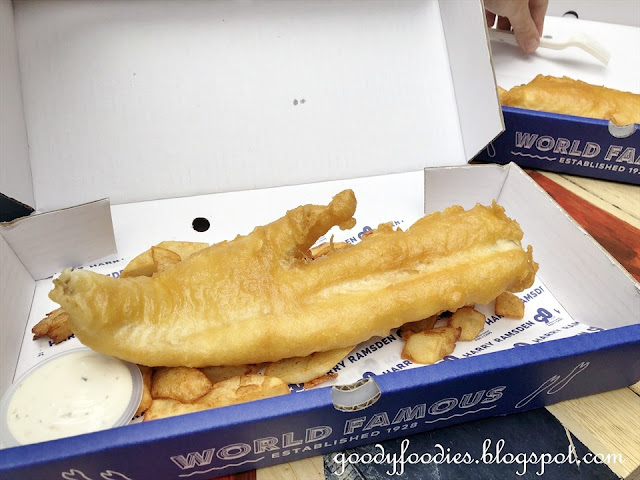 GoodyFoodies: Harry Ramsden Genting: Fish & Chips