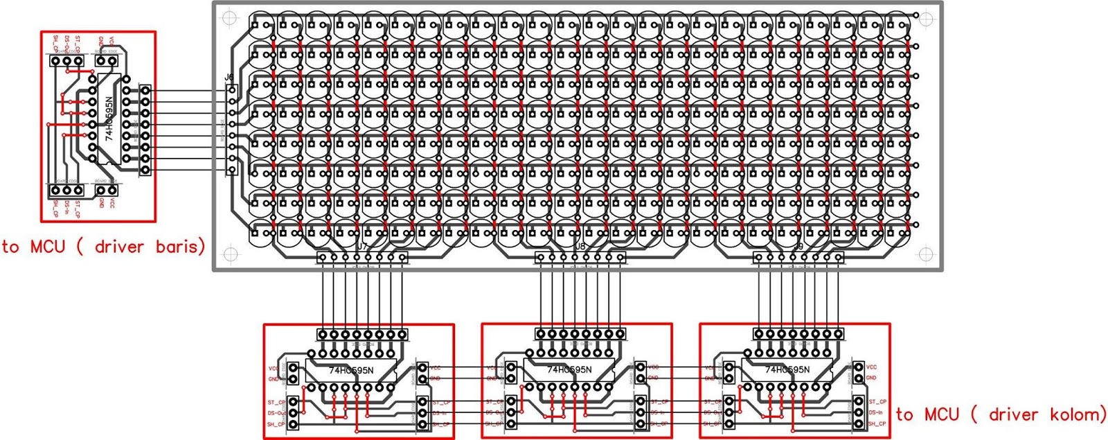Ide 25+ Skema Rangkaian Running Text