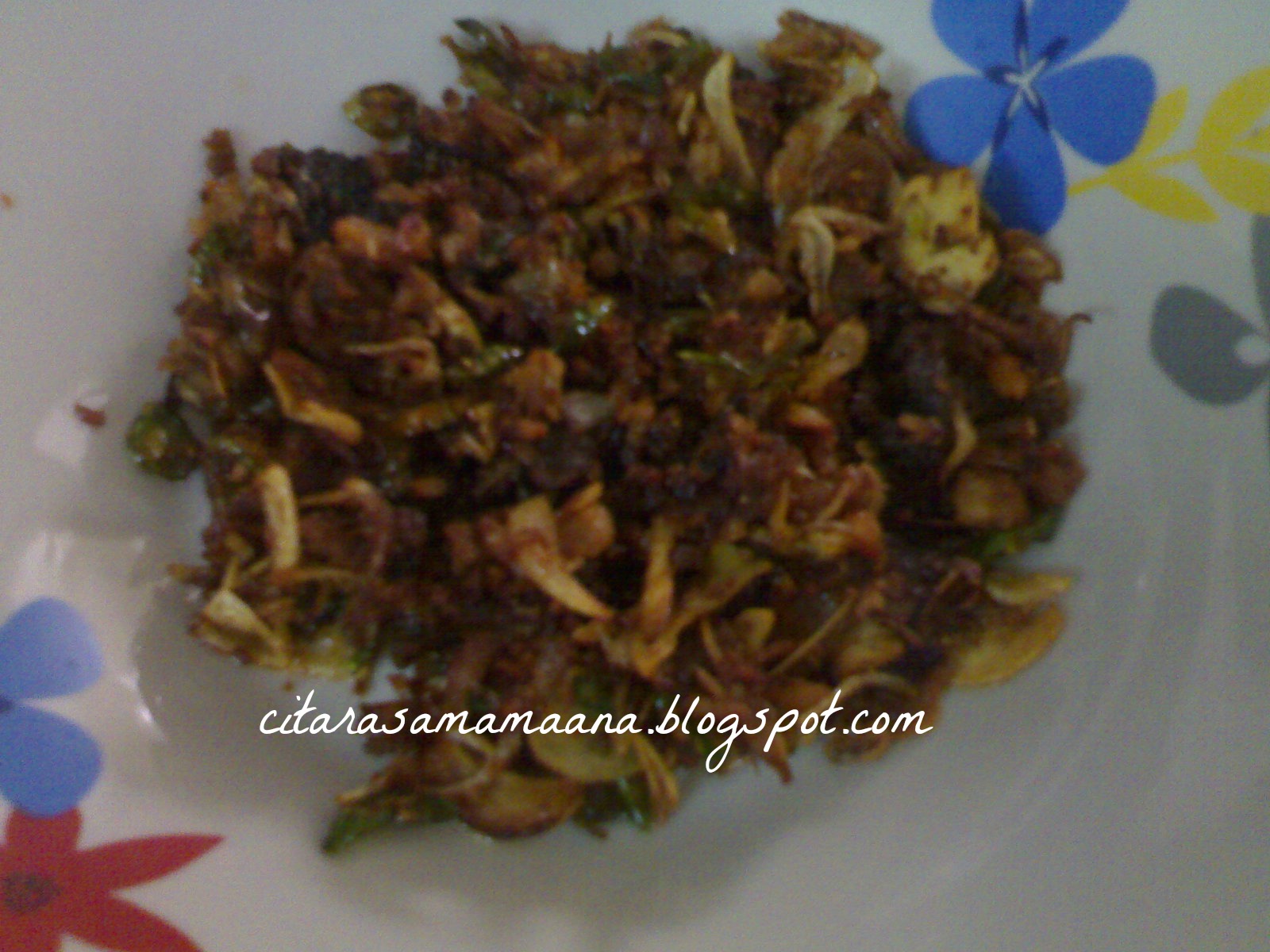 .: GORENG IKAN PEKASAM.......UMMPPP BERSELERAANYAA