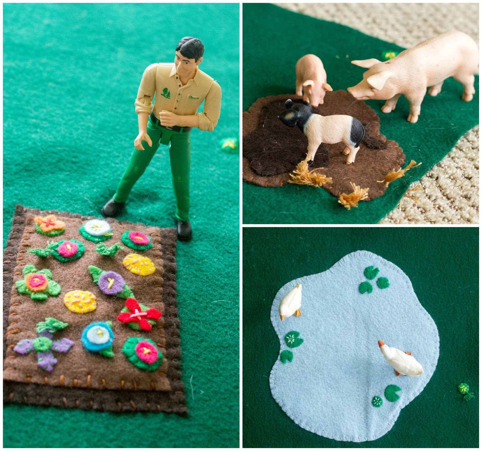 DIY Farm Play Mat