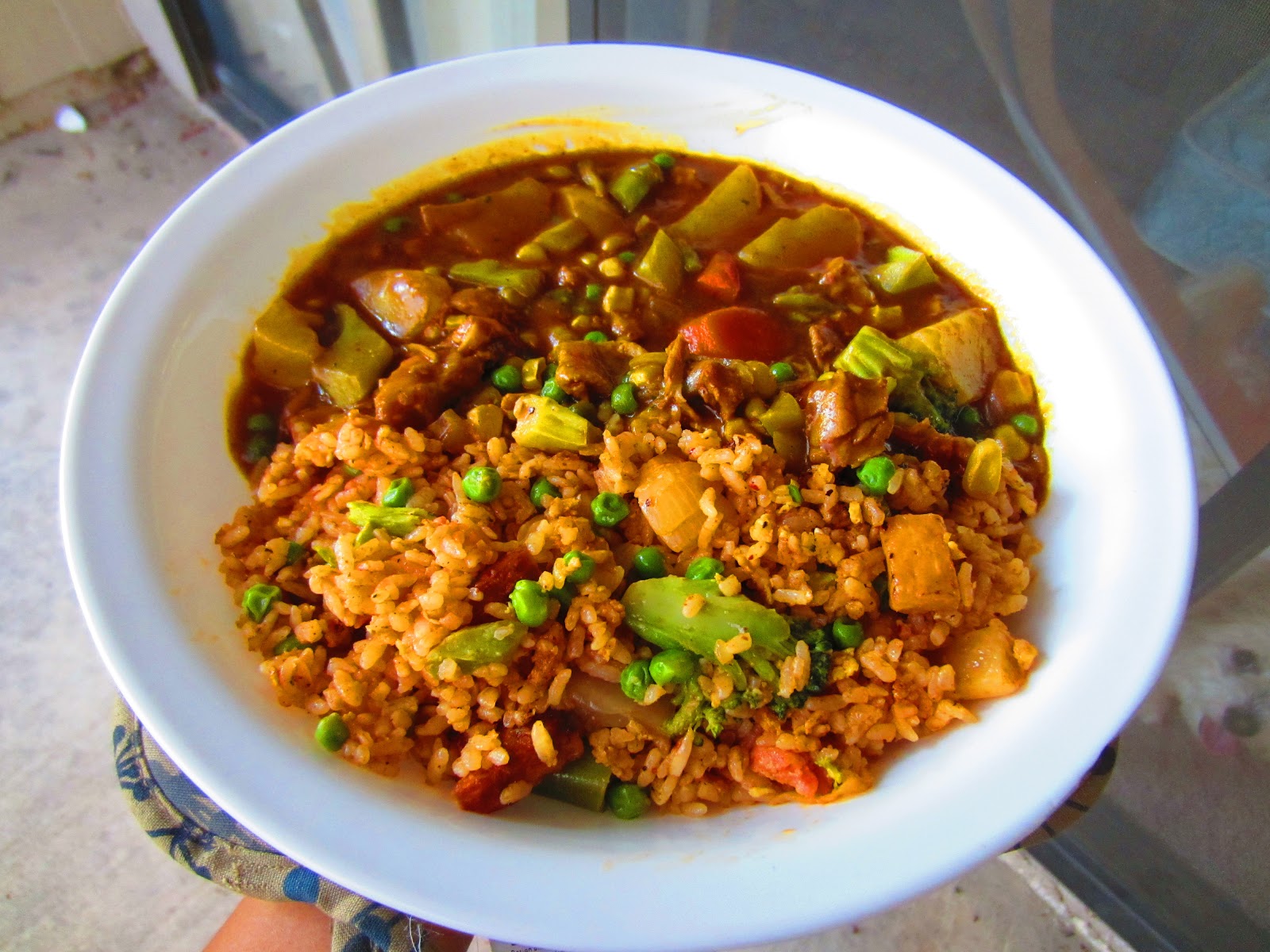 Chicken Curry With Fried Rice | RatedKB