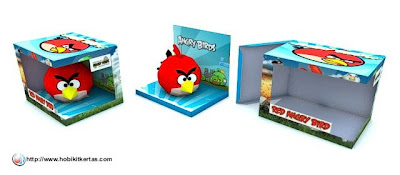 Angry Birds Display Box Papercraft | Papercraft Paradise | PaperCrafts ...