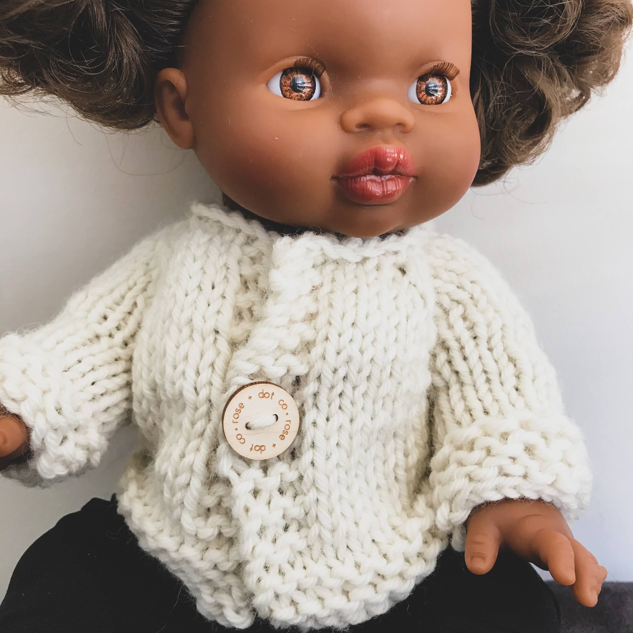 Chunky Doll Cardigan Knitting Pattern