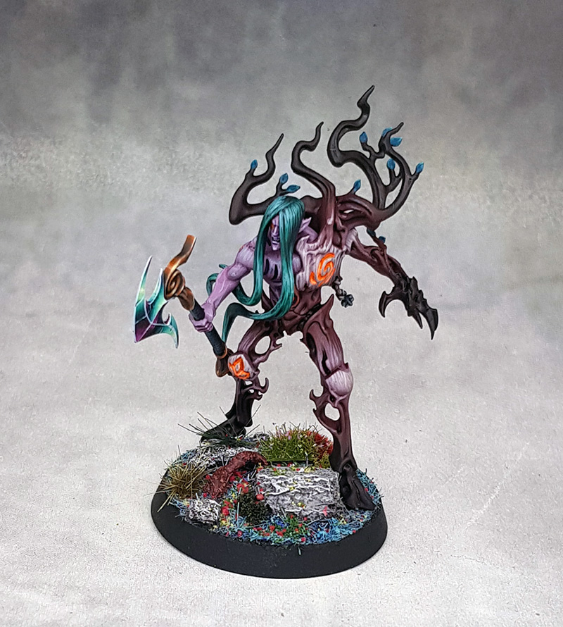 Anamnesis's minis madness: [Showcase] Sylvaneth Tree revenants