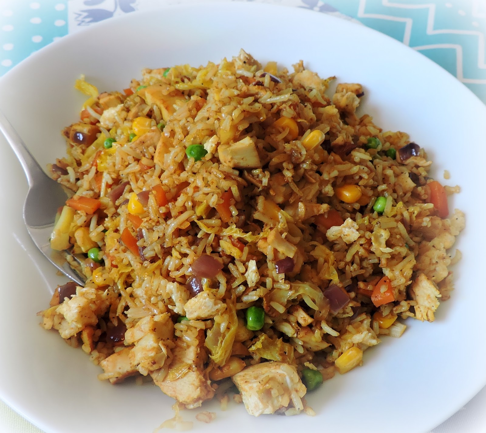 Curried Chicken Fried Rice | The English Kitchen