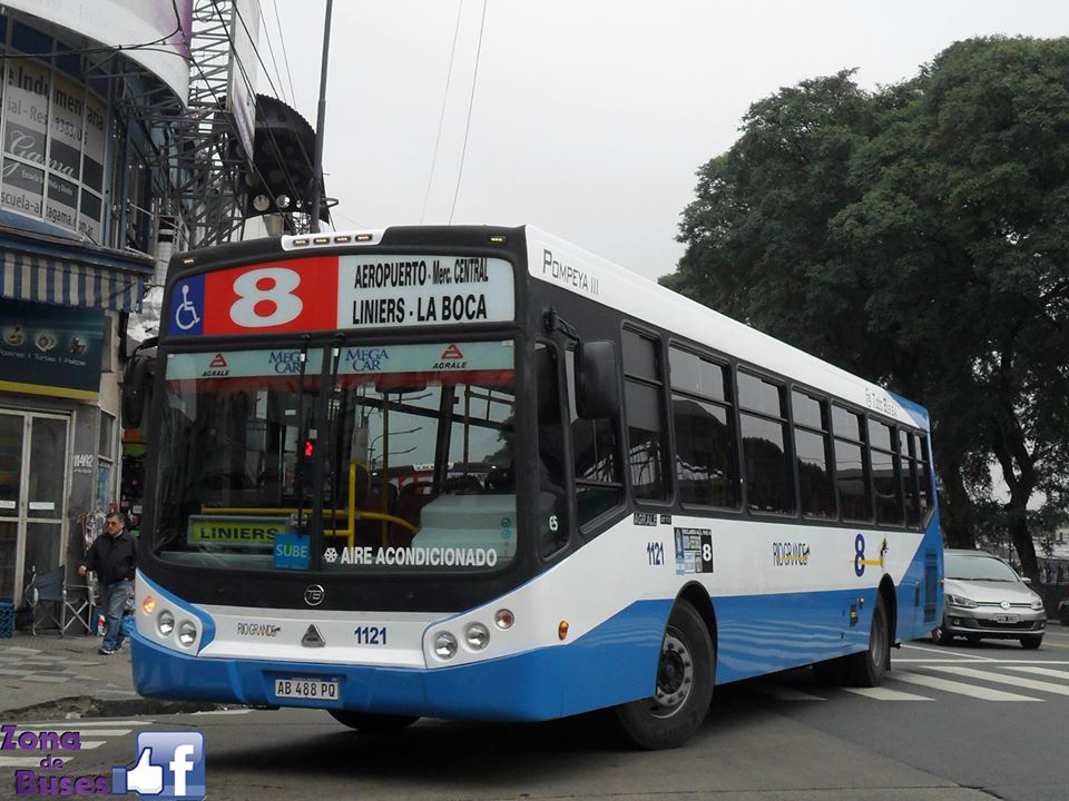 Colectibus - Zona de Buses: LINEA 8