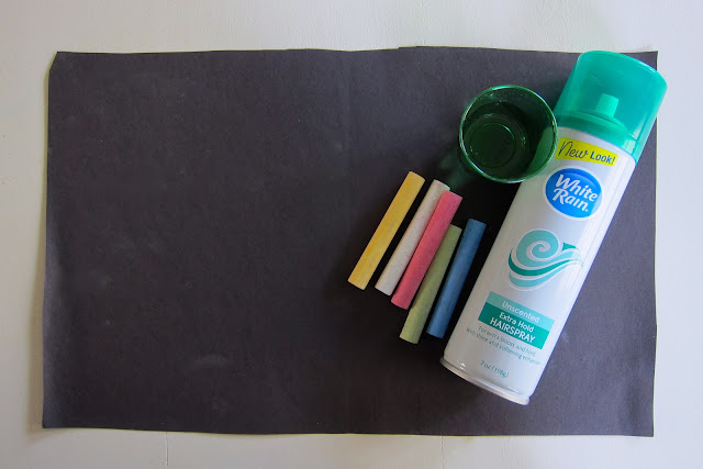 Wet Chalk Drawings
