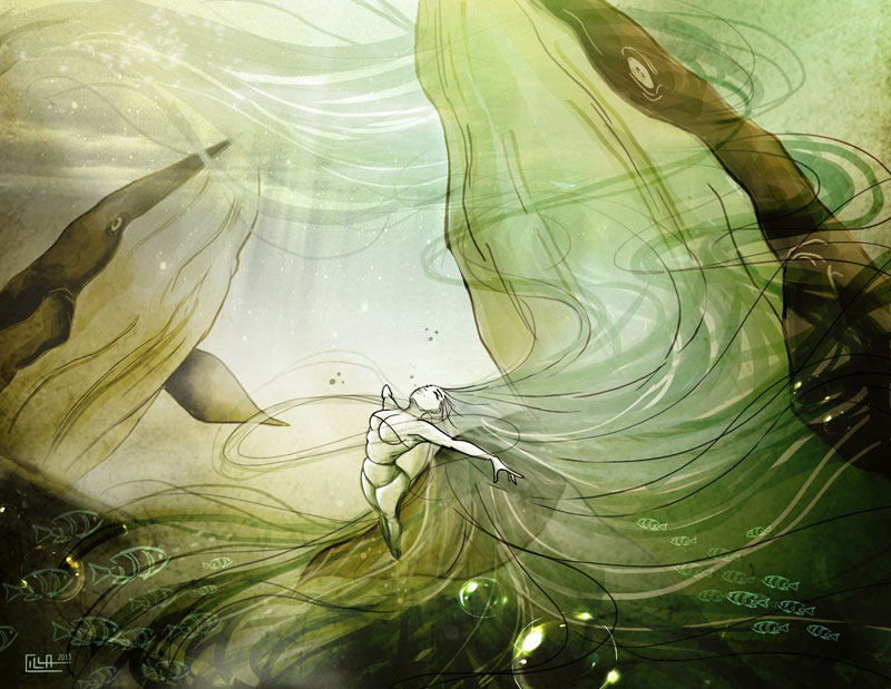 PLANETA AGUA: NERRIVIK : MADRE DE LAS CRIATURAS MARINAS