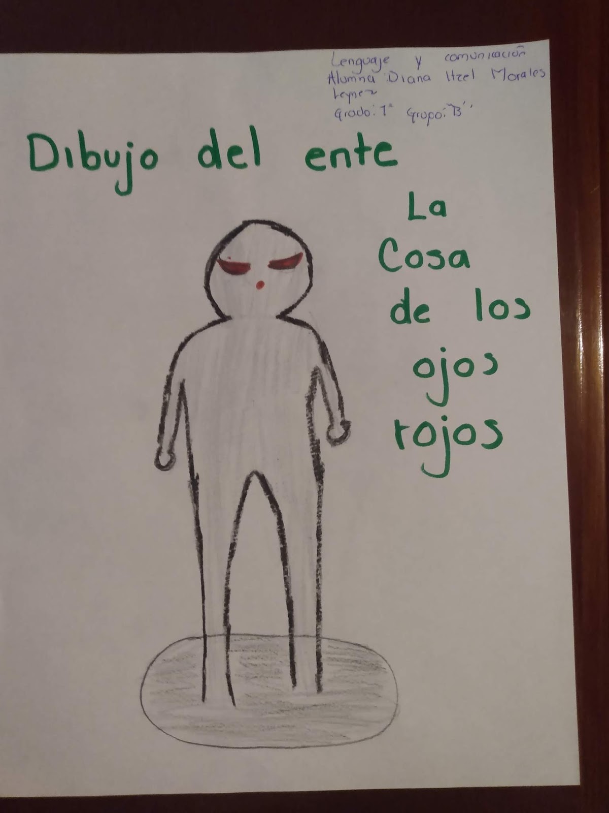 Lenguaje y comunicación, dibujo Lenguaje y comunicación, dibujo