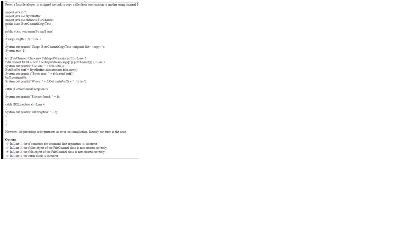 NIIT Core Java Solution