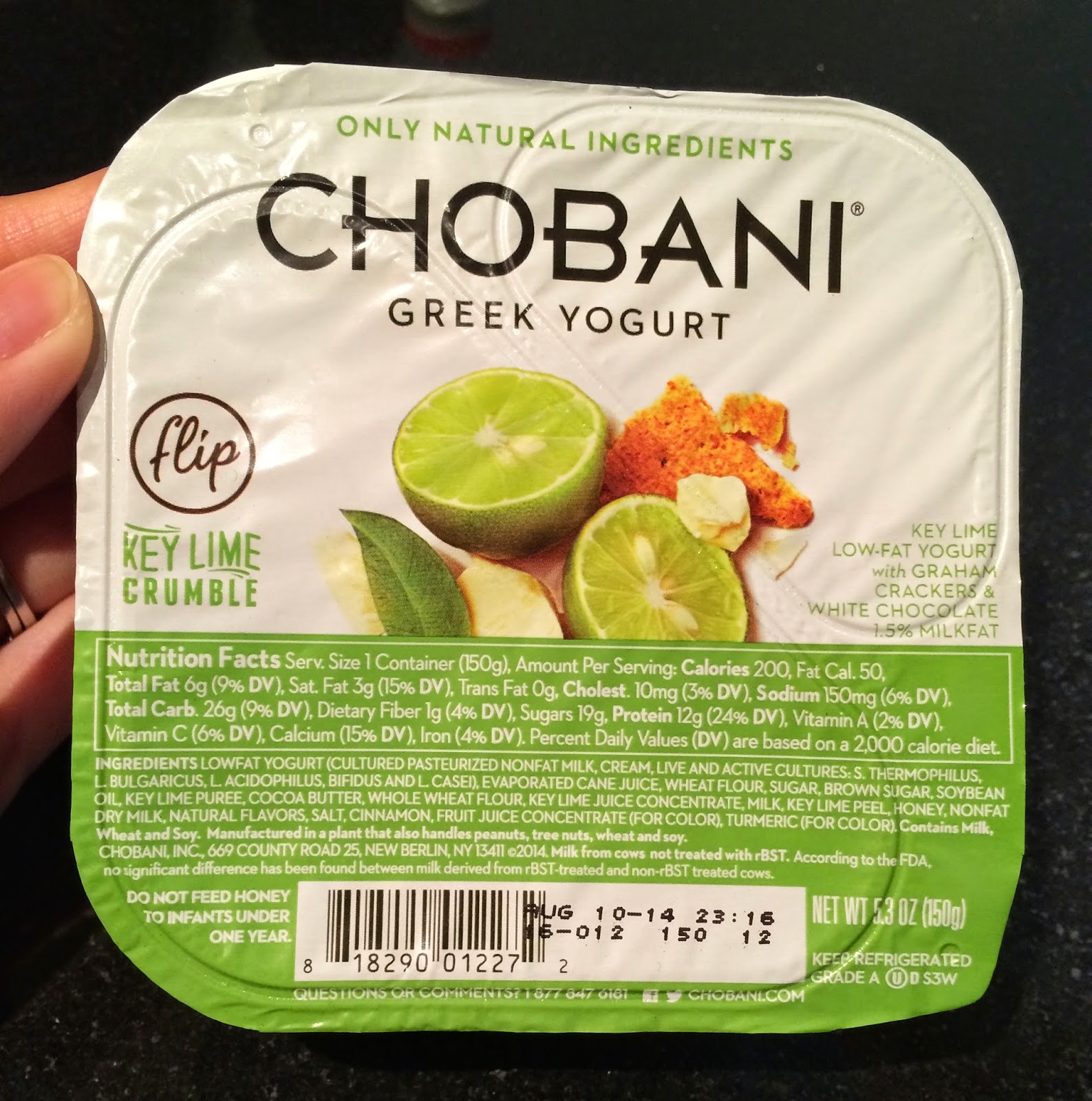 Chobani Flip Key Lime Crumble / チョバニ フリップ キーライム クランブル ~ I'm Made of ...