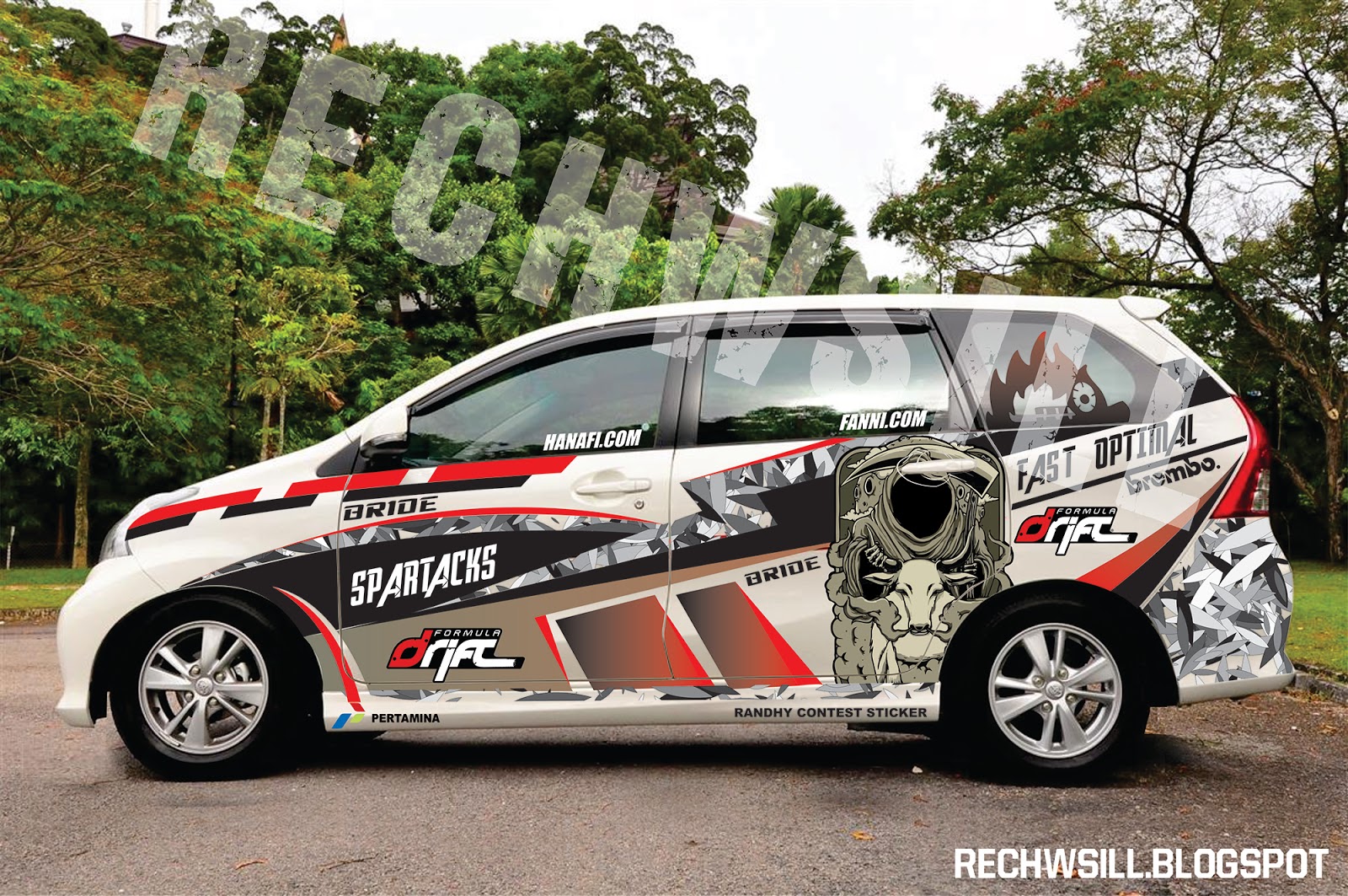 Avanza design sticker | RechwsilL