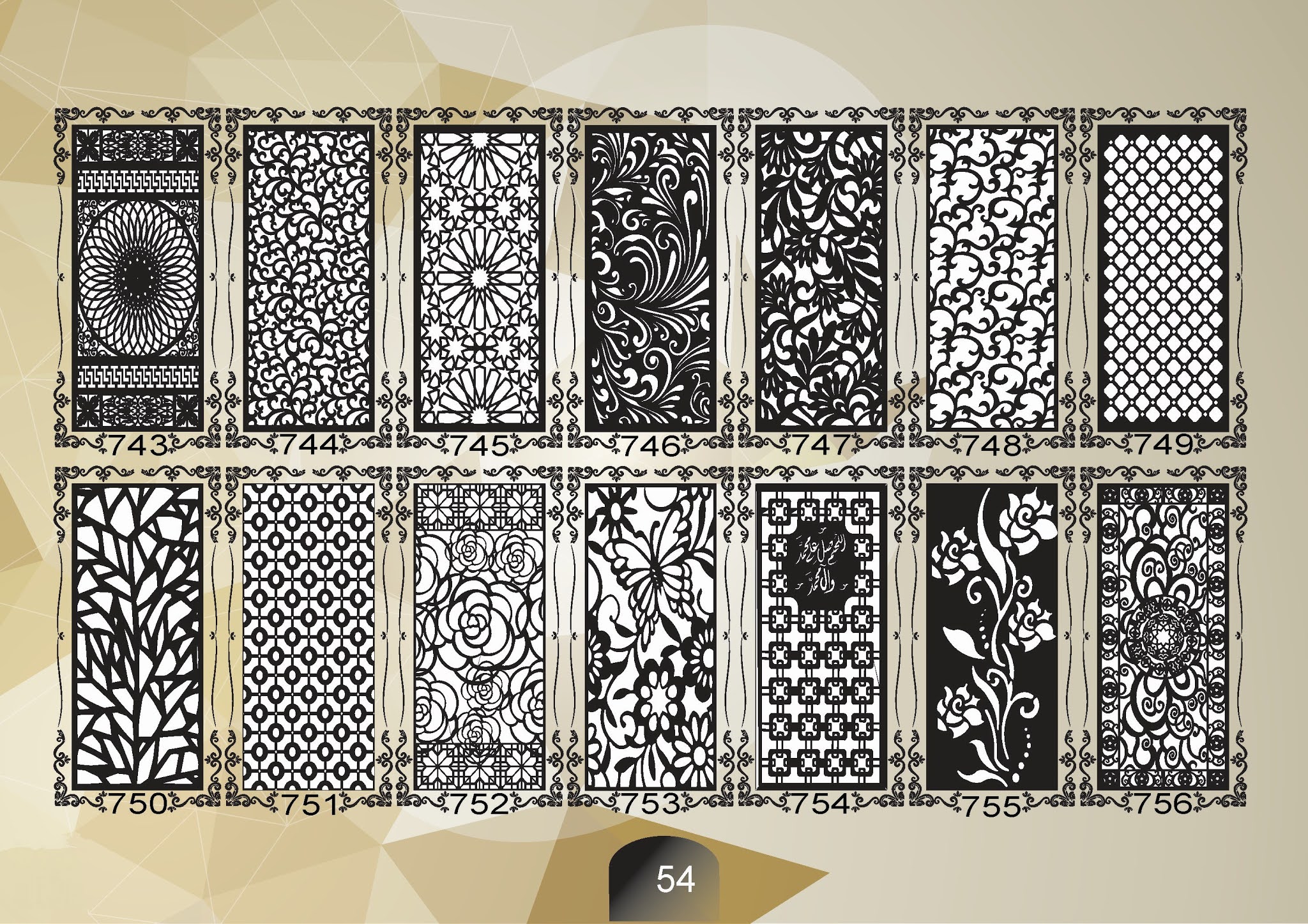 DOWNLOAD DXF FILE & KATALOG MOTIF CUTTING CNC LASER ROUTER 2021 ...