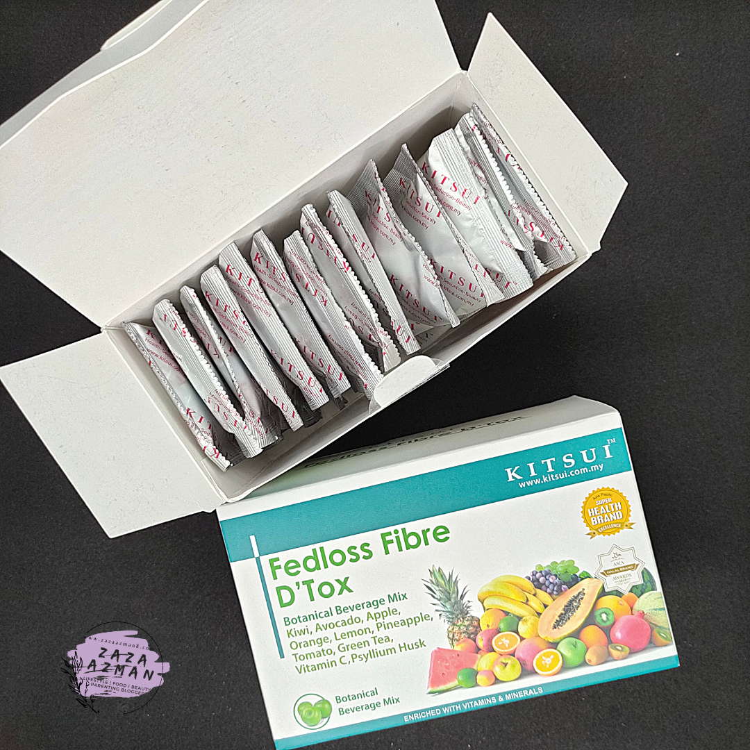 KITSUI WHITEBERRIES BB BEAUTE & KITSUI FEDLOSS FIBRE D'TOX | ZAZA'S REVIEW