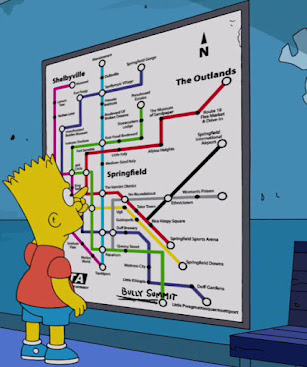 Map of the Week: The Springfield Subway