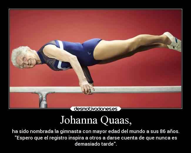 ICONOS DEL MUNDO.: JOHANNA QUAAS