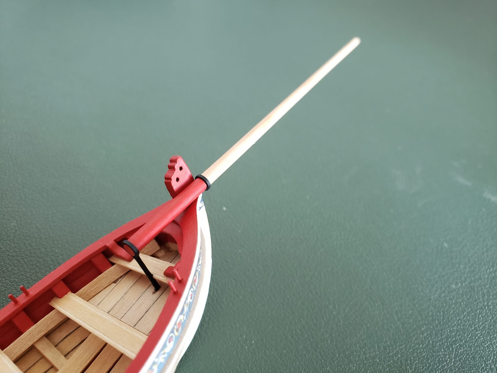 J White's Gallery: 18th Century Longboat - Model Shipways 1:48 - Part 4