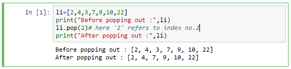 Lists and built-in methods II