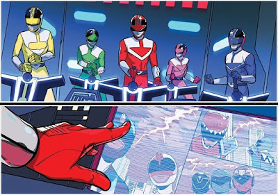 Power Rangers: Shattered Grid 2 Page Preview Featuring The Time Force ...