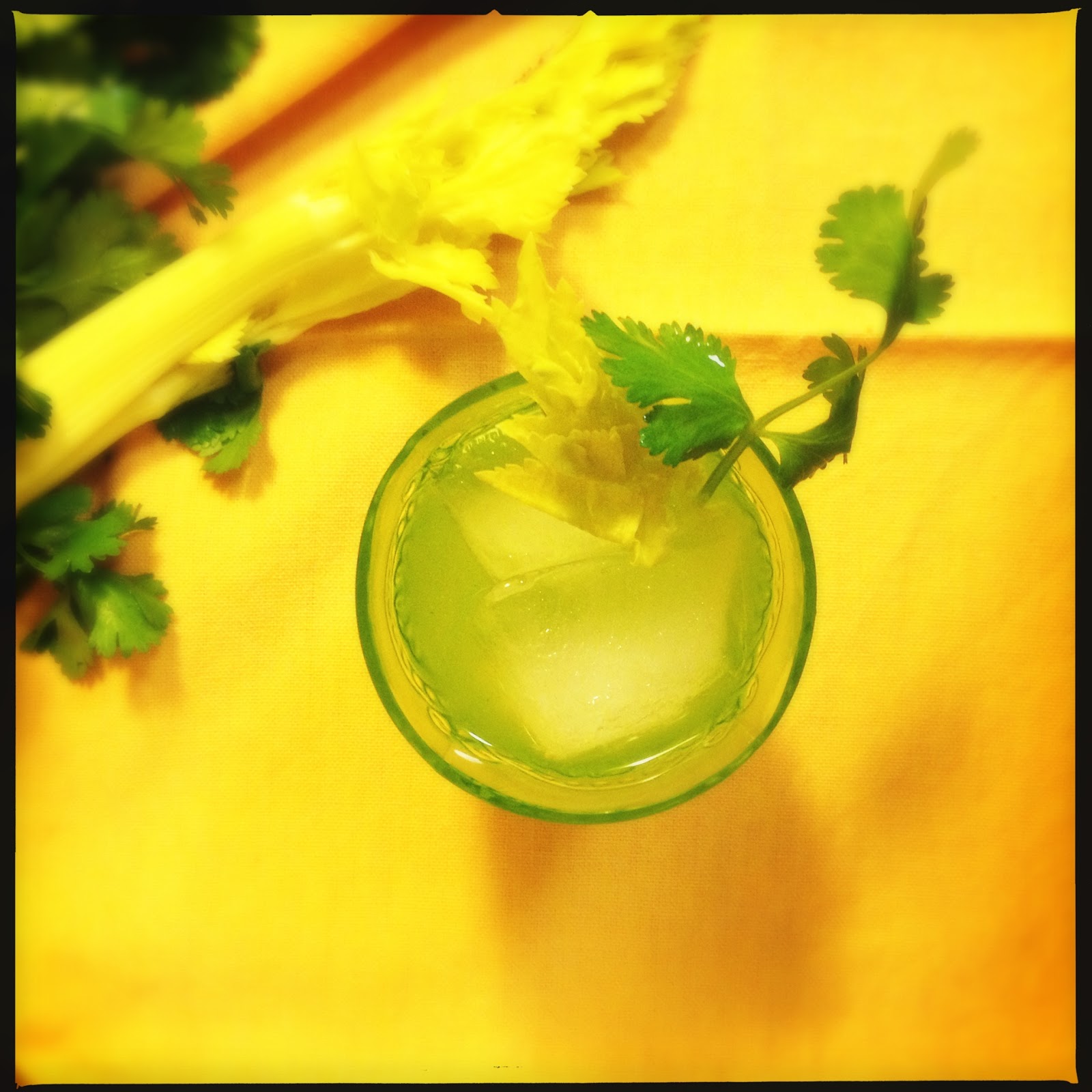 The Lush Chef: Celery & Cilantro Cocktail