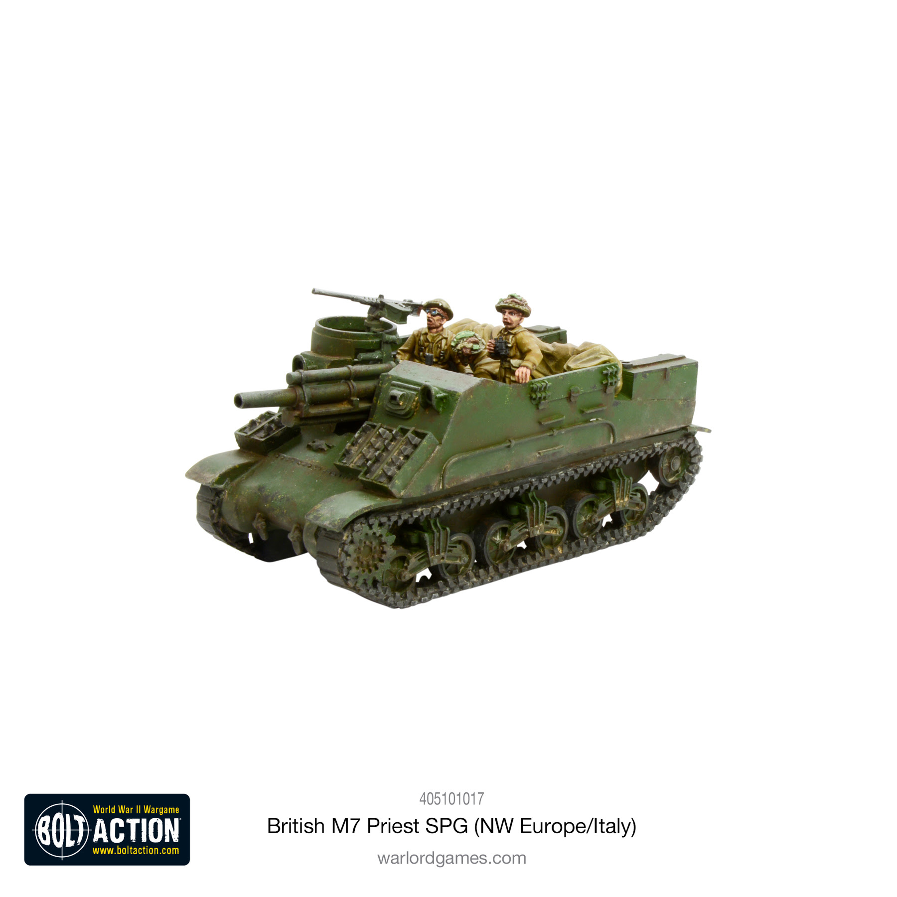 Wargame News and Terrain: Warlord Games: New British M7 Priest SPG ...