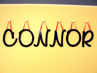 The Pursuit of Happiness: DIY Hanging Wall Letters