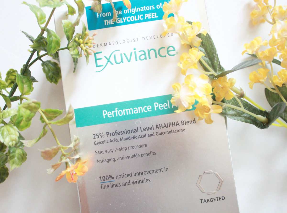 Review: Exuviance Performance Peel AP25 - Simple Stylings