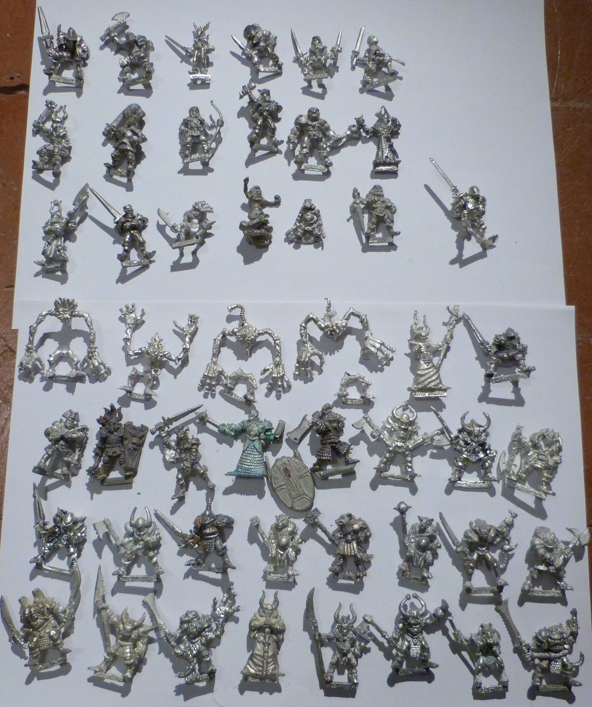 The REALM of JiNNai: My collection of unpainted Oldhammer miniatures