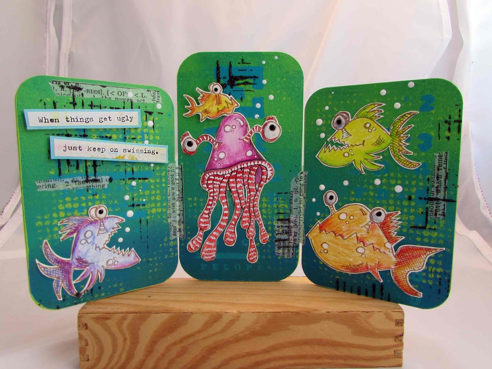 a sprinkle of imagination: A little triptych