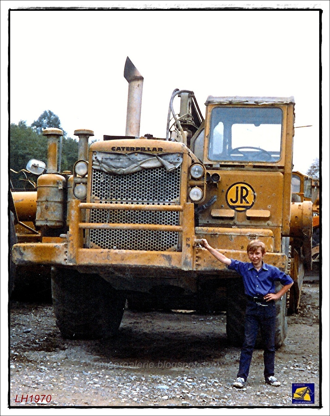 Bagger Galerie Construction Machines: CATERPILLAR 631B Schürfzug Scraper
