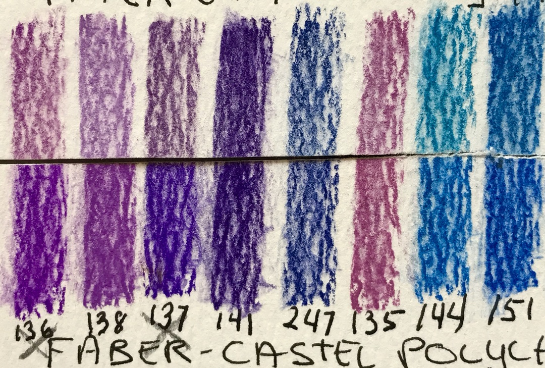 Hudson Valley Sketches - : Lightfastness Tests -- Faber Castell ...