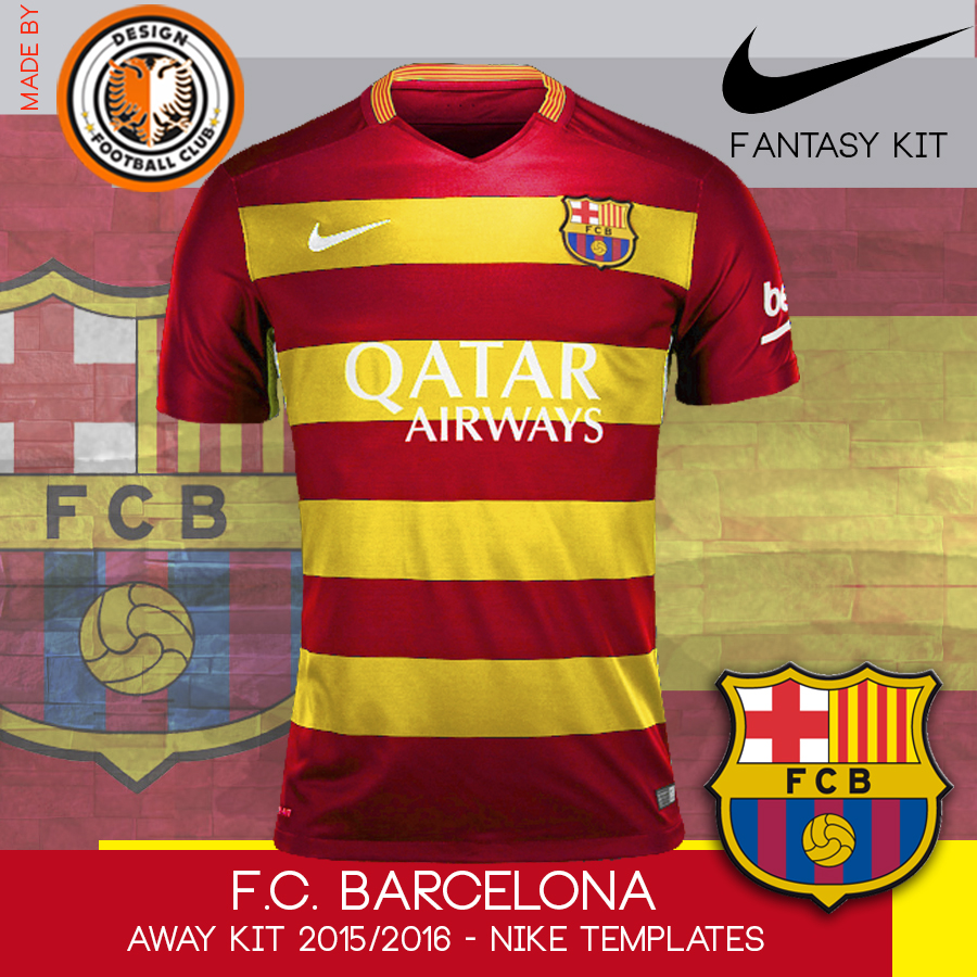 Design Football Club: Barcelona - Nike 2015/2016
