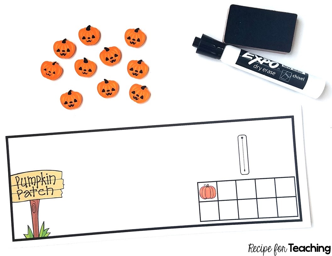 Counting Pumpkins - Recipe for Teaching