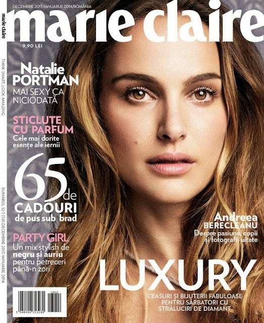 Natalie Portman Magazine Photoshoot for Marie Claire Magazine Romania ...