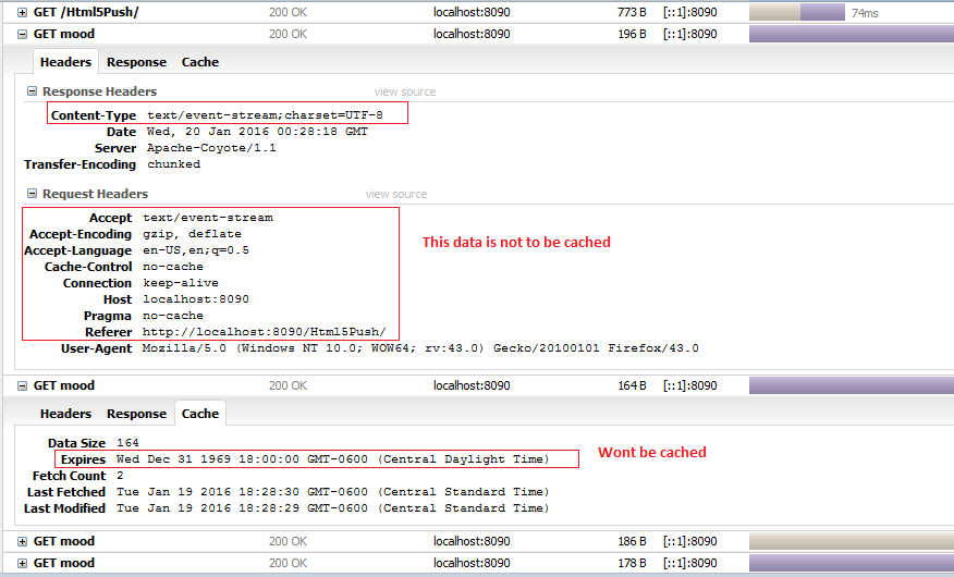 Learning the code way: Server-Sent Events - How to do it in Sevlets