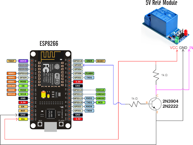 Control De Luz Lampara Con Wifi Y Relé De 5v Esp32 Y Firebase