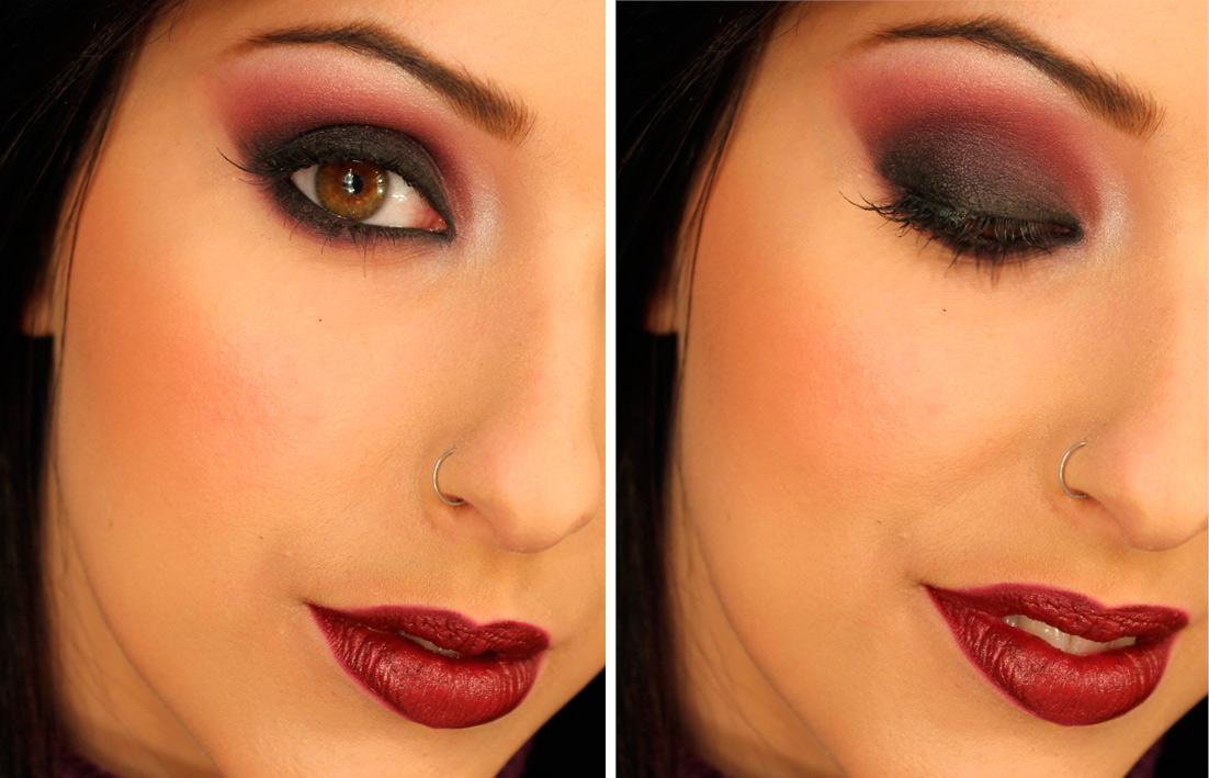 All My Looks: Look lábios escuros 1 e 2