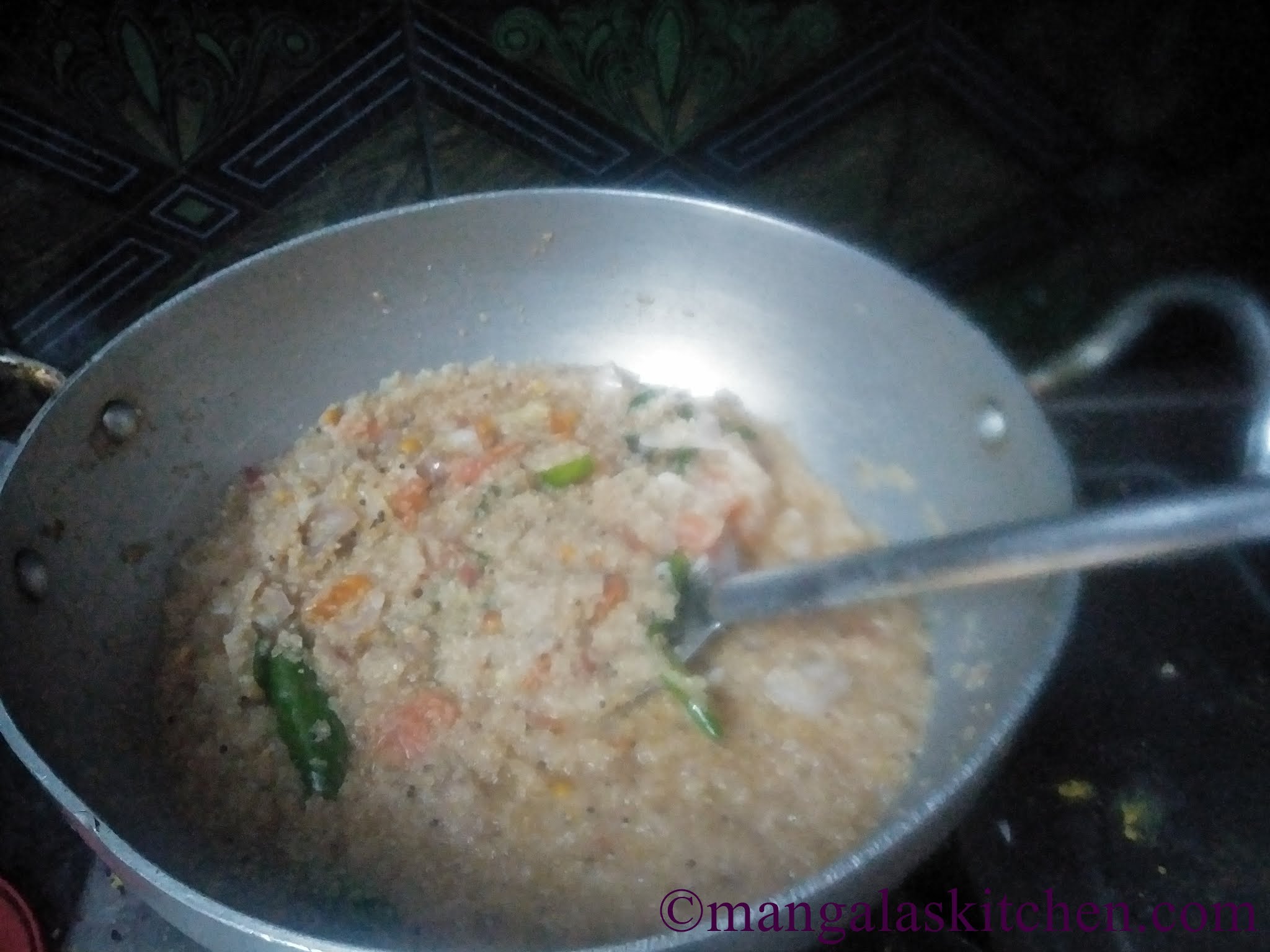 Samba Rava Upma | Godhumai Ravai Upma | Broken Wheat Upma ~ Mangala's ...