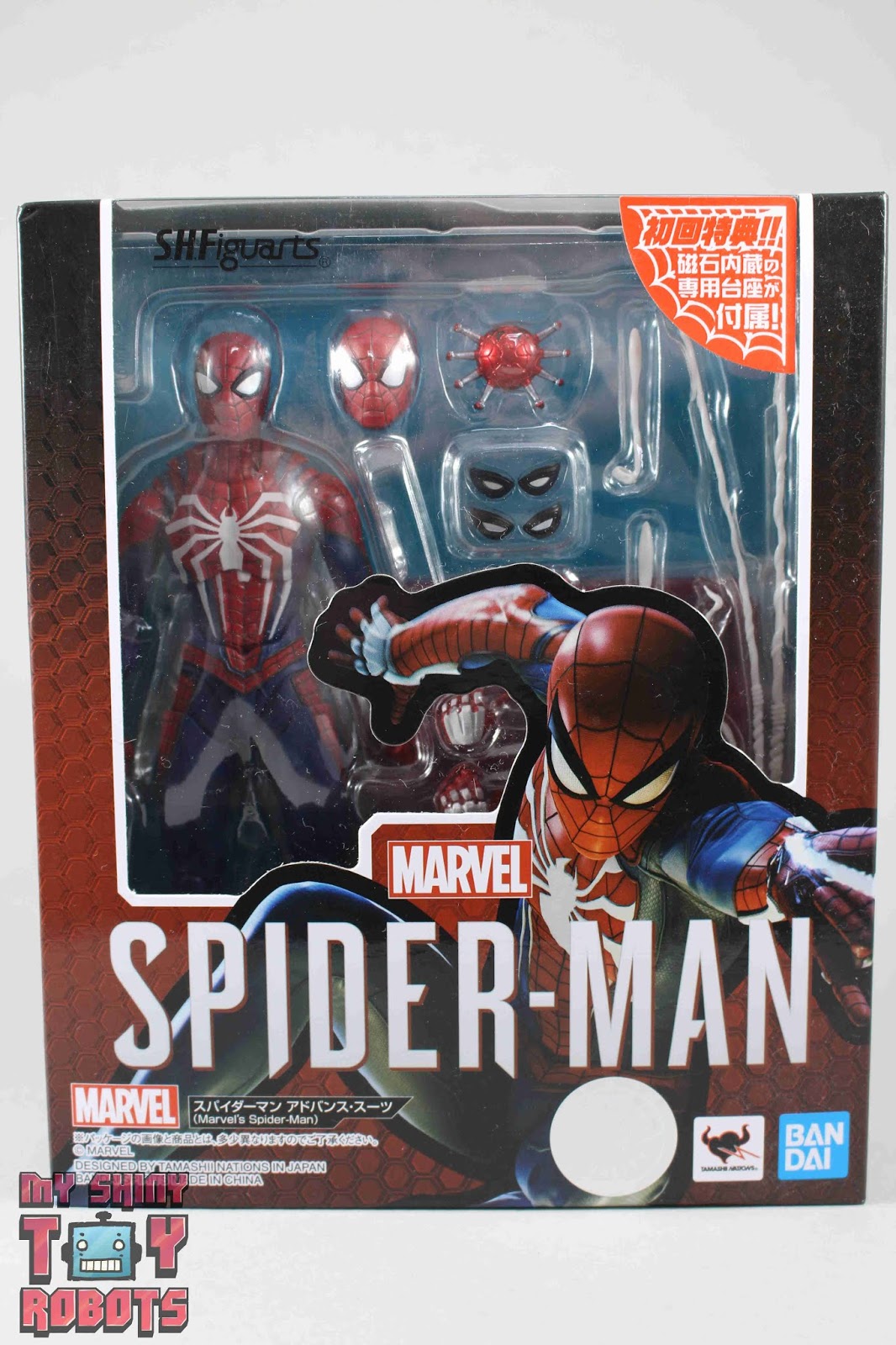 My Shiny Toy Robots: Toybox REVIEW: S.H. Figuarts Spider-Man Advanced Suit