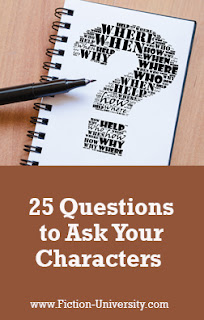 Fiction University: An Exercise in Layering & Depth: 25 Questions to ...