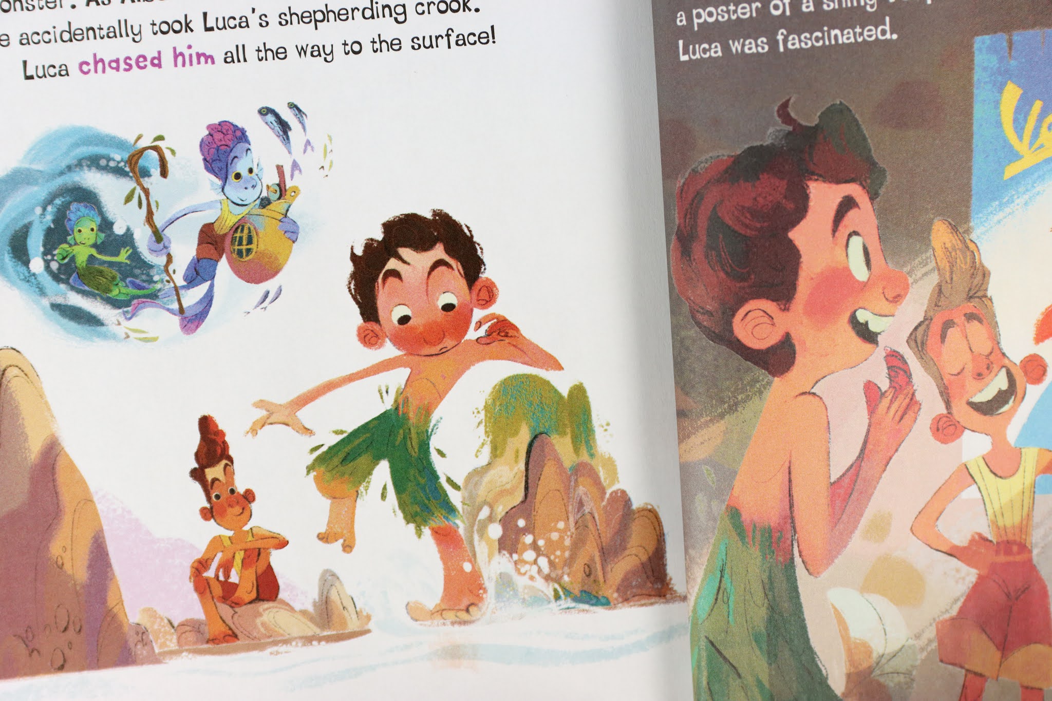 Dan the Pixar Fan: Disney·Pixar Luca Little Golden Book—Review and a ...