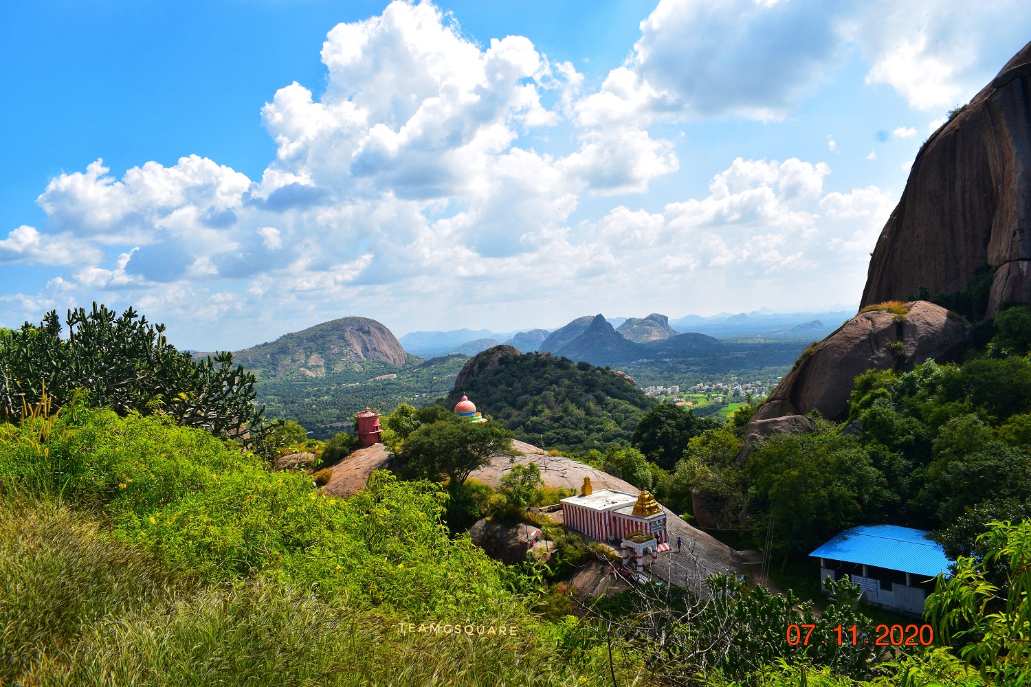 Team G Square: Ramadevara Betta Kote, Fort Ramanagara