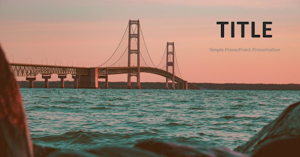 Sea and Bridge Wallpaper | backgrounds powerpoint