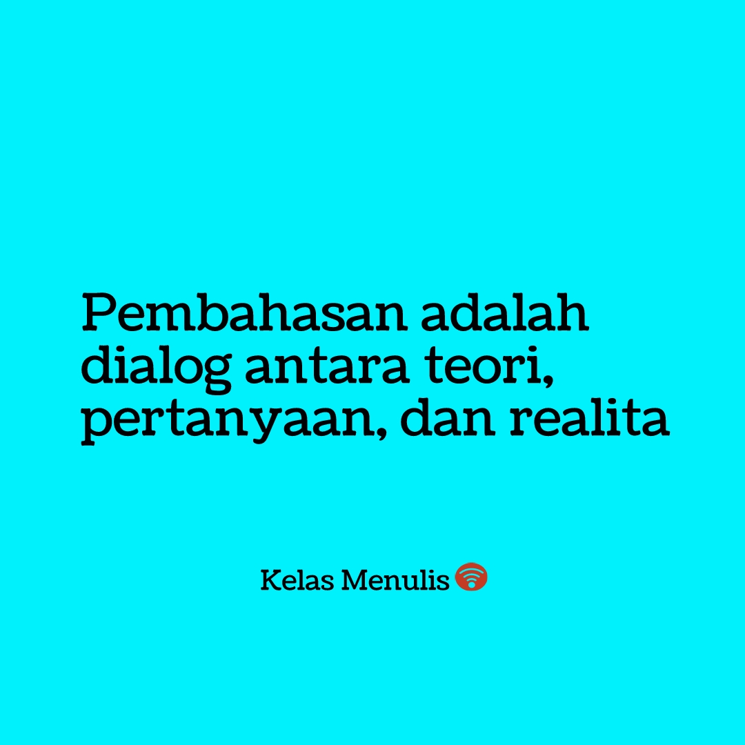QUOTES MENULIS