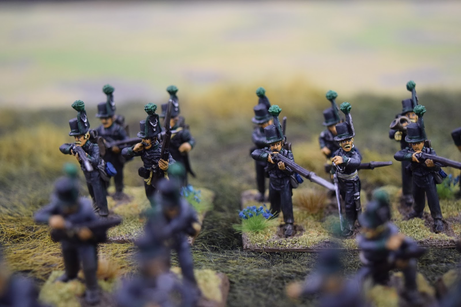 Während des Krieges: Black Brunswickers