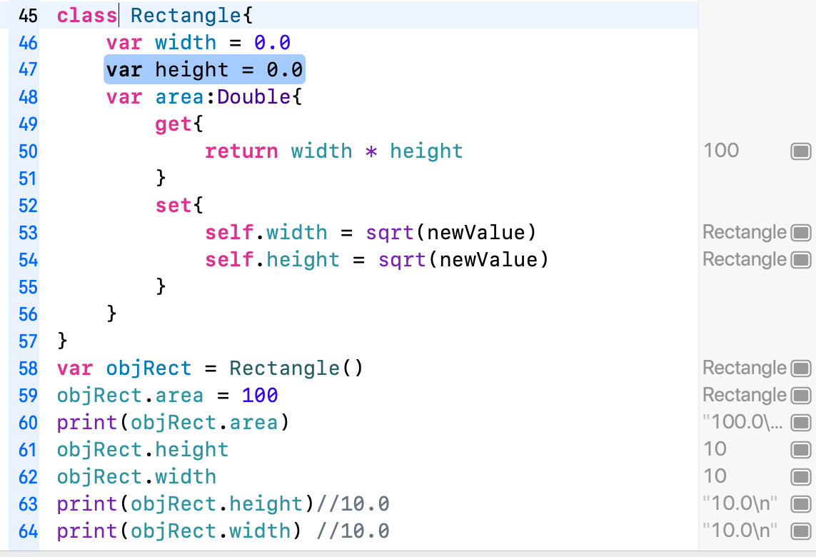 Getters And Setters In Swift How To Work Willset And Didiset Stored Property Computed