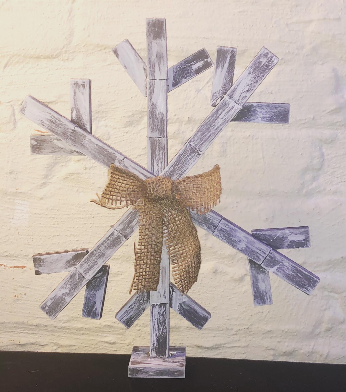Rustic Snowflake DIY
